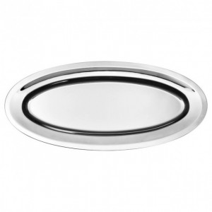Plat Inox de Service: Plateau de Presentation, Plat Ovale pour cuisine ...