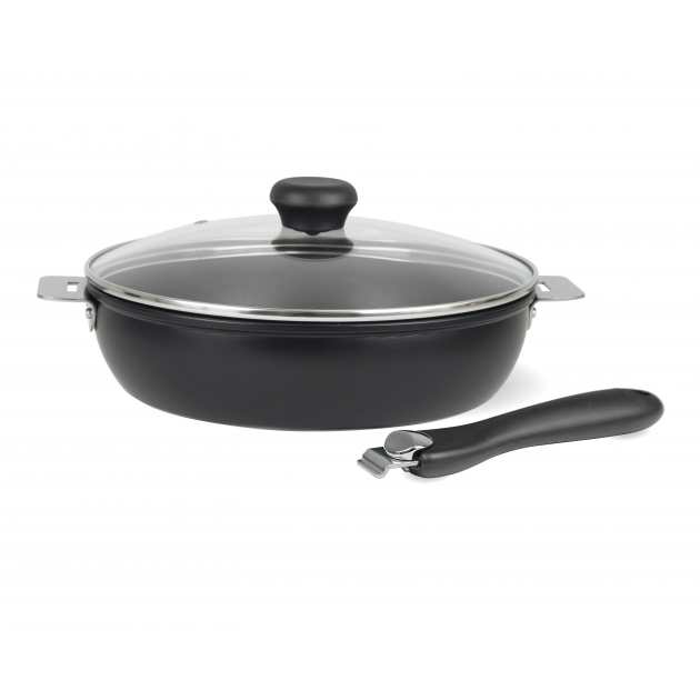 Sauteuse Cookway 24 cm Exceliss+ Poignée Amovible et Couvercle Cristel : achat, vente - Cuisine ...